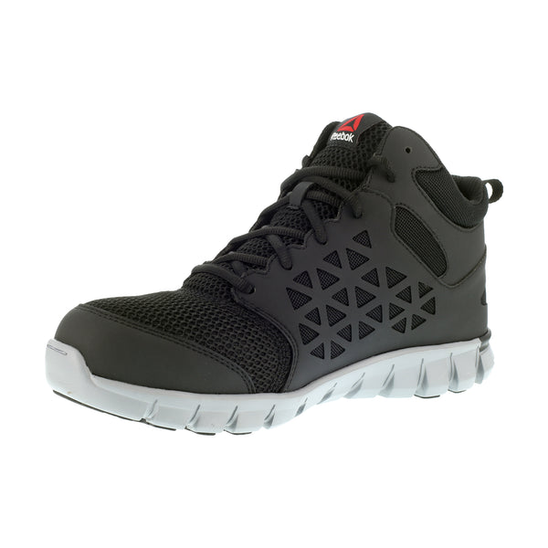 Reebok Mens Black Mesh Work Boots Sublite AT – Workwear Unlimited